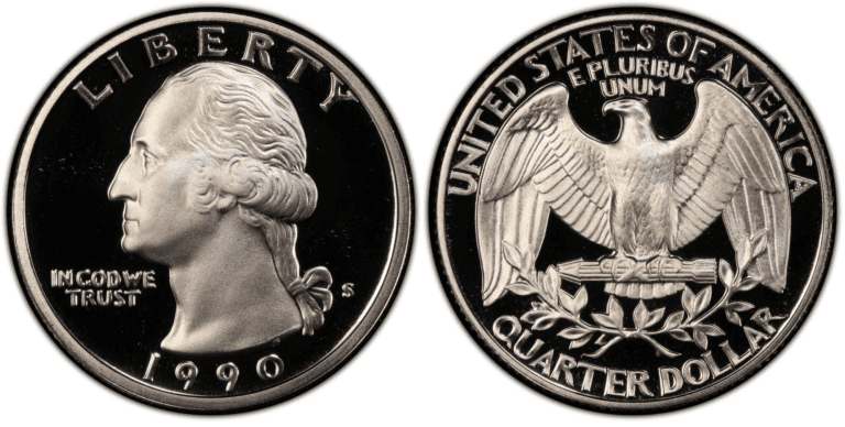 1990 Washington Quarter Value Guide - Rarest.org