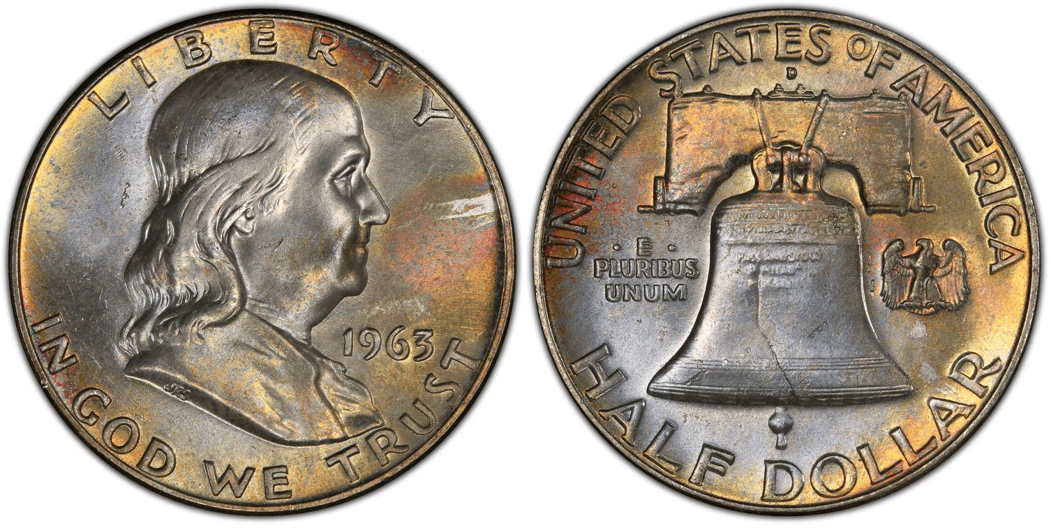 1963 Franklin Half Dollar Value Guide - Rarest.org