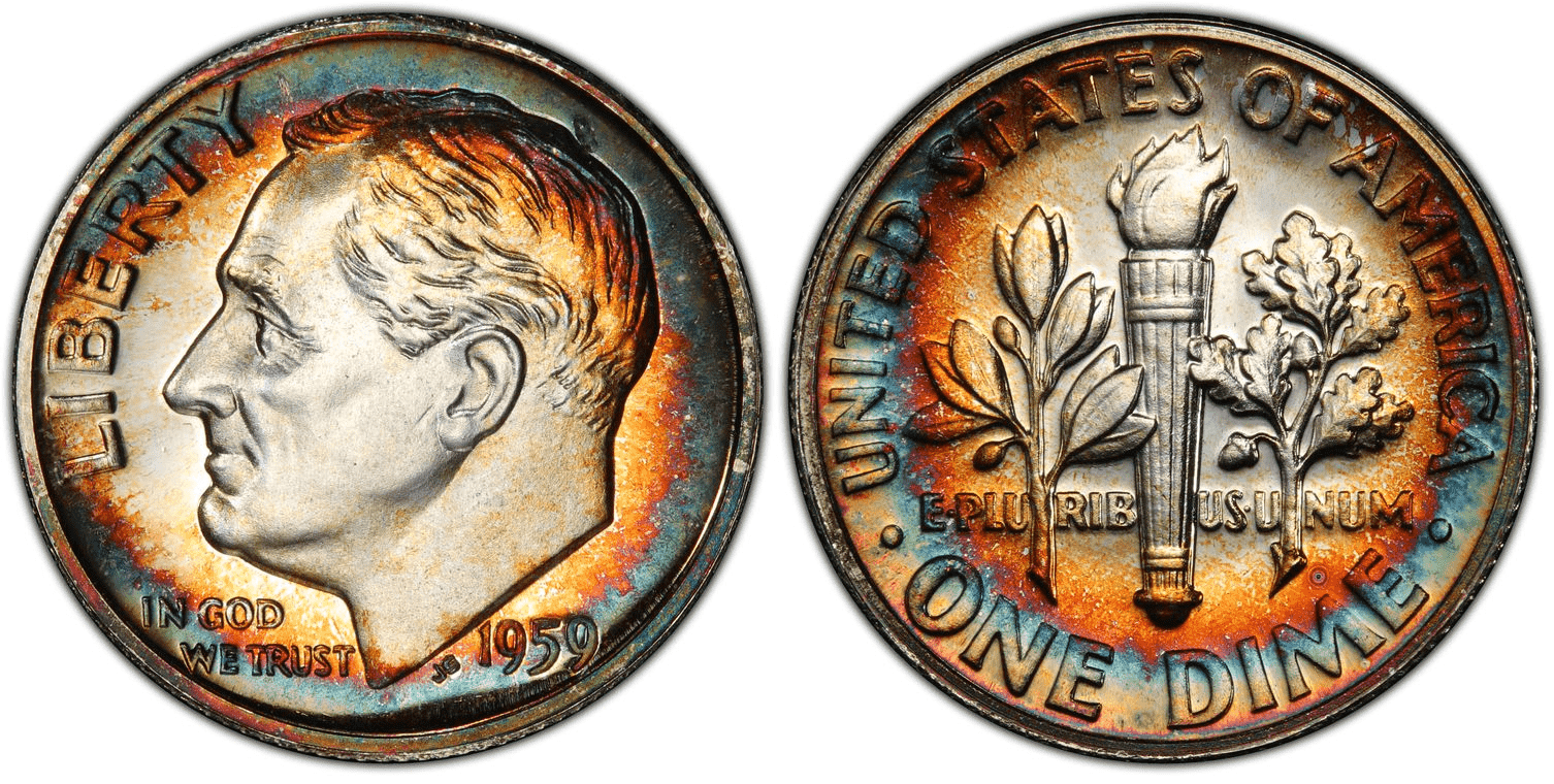 1959 Roosevelt Dime Value Guide - Rarest.org