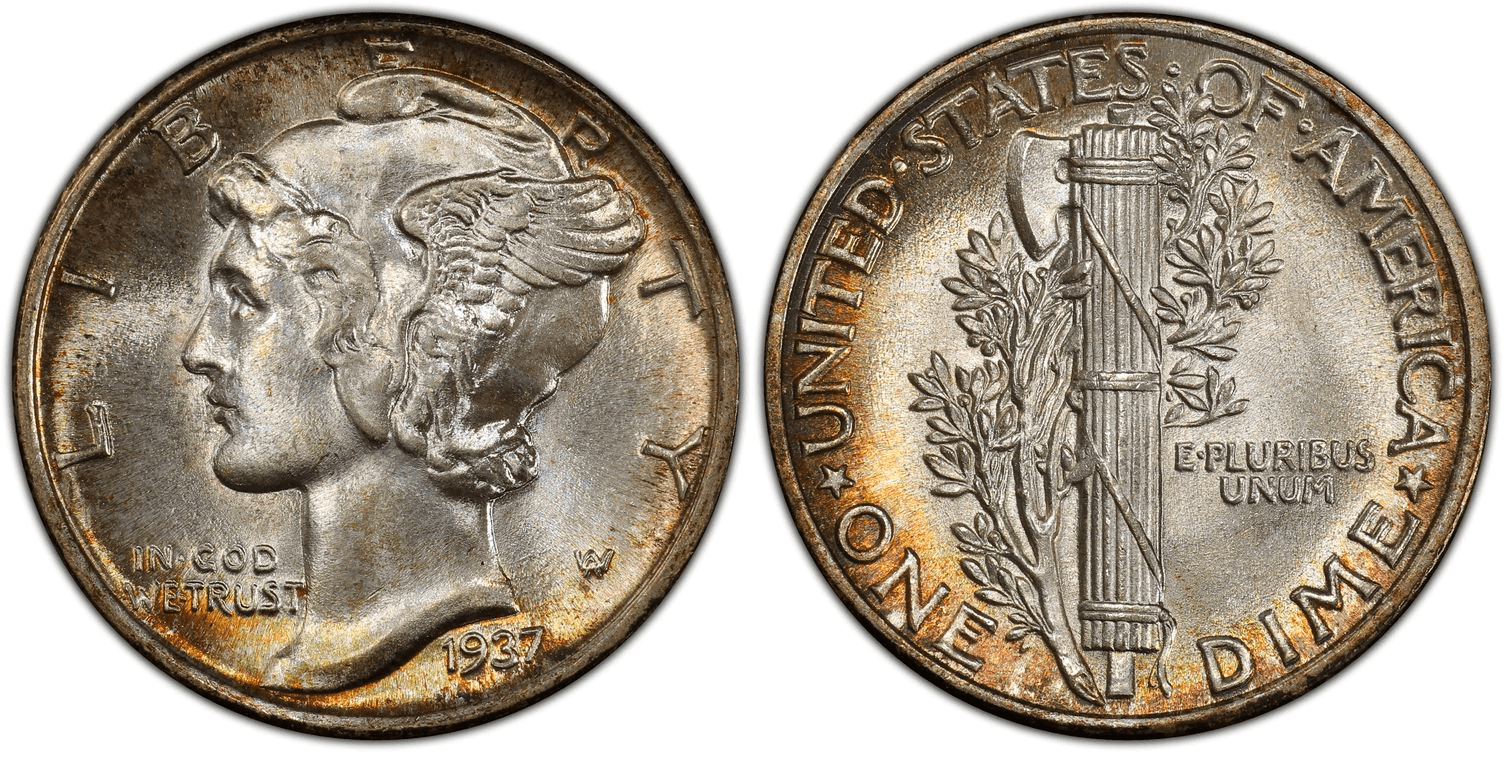 1937 Mercury Dime Value Guide - Rarest.org