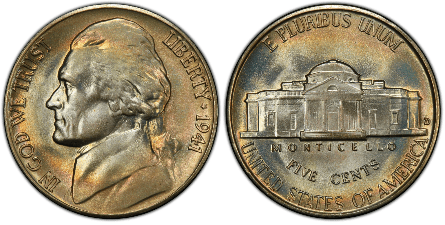 1941 Jefferson Nickel Value Guide - Rarest.org
