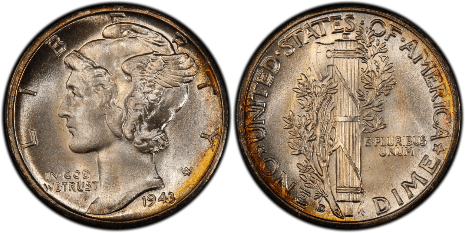 1943 Mercury Dime Value Guide - Rarest.org