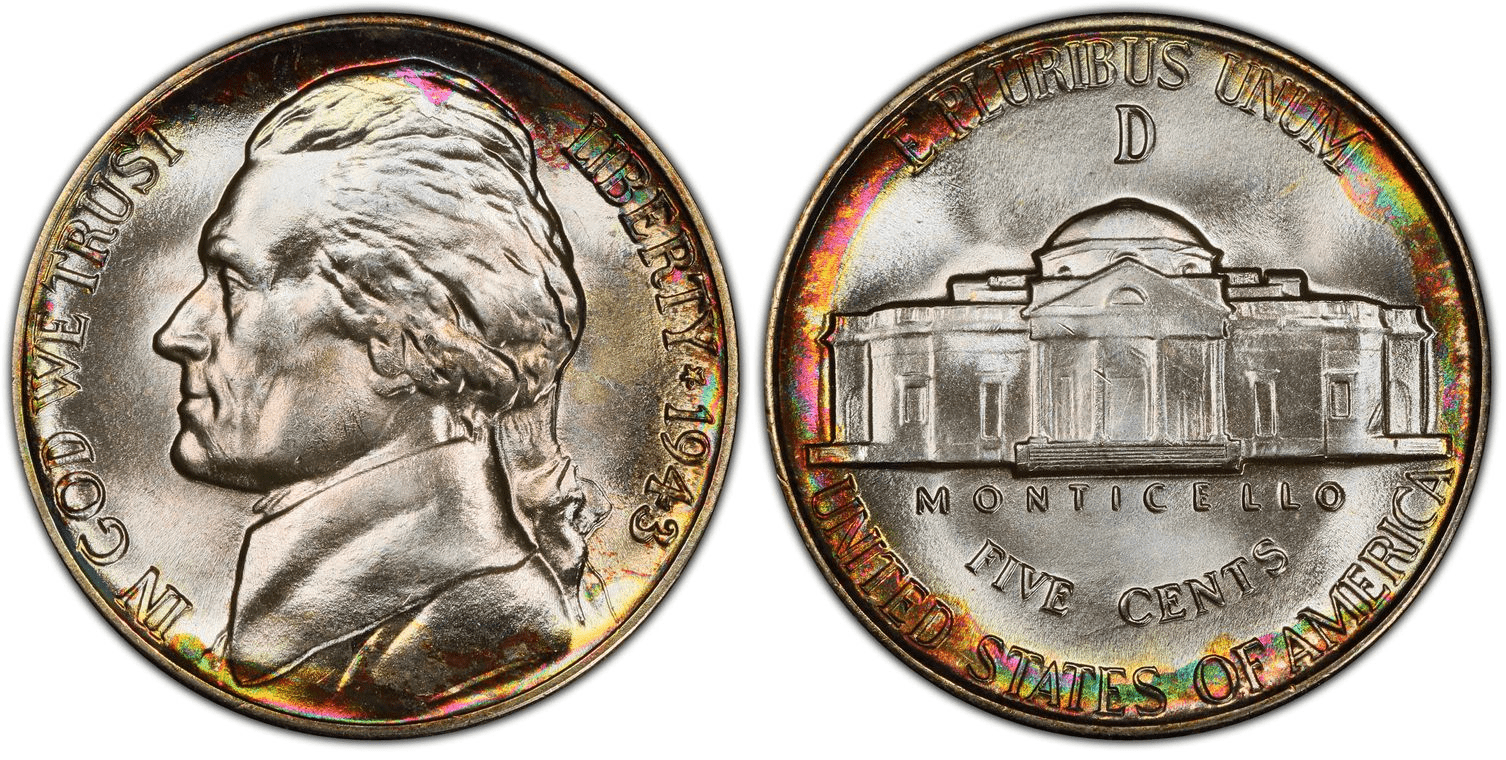 1945 Jefferson Nickel Value Guide - Rarest.org