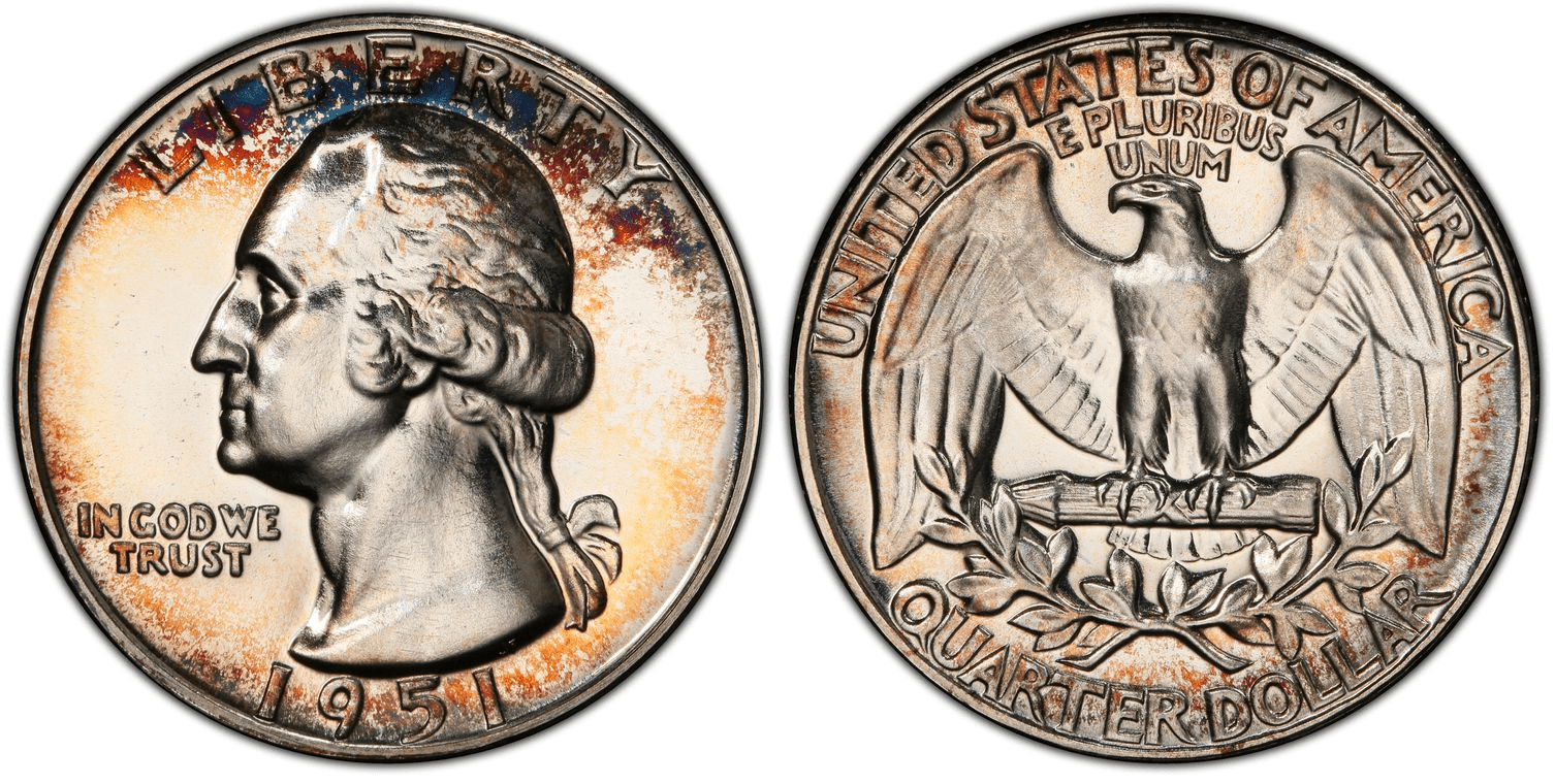 1951 Washington Quarter Value Guide - Rarest.org